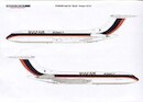 Two Six decals sts4458 Vickers VC10 (Gulf Air - Early)