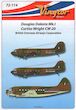 Vingtor Decals 72-114 Douglas Dakota MK1 and Curtiss CW20 (BOAC)