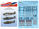 Vingtor Decals 72-128 Lockheed Lodestar & Hudson ( B.O.A.C.)