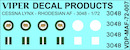 Viper Decal Products MAF72007 Cessna 337 Lynx ("3048" R
