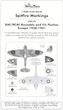 Watermark #48101 Canadian Spitfires Markings (Roundels & Fin