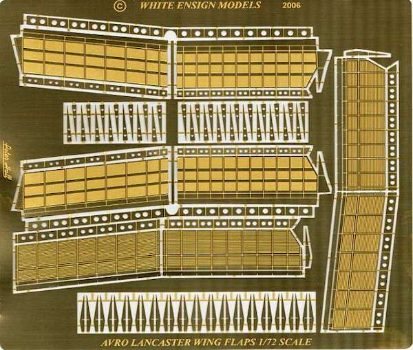White Ensign Models PE7229 Avro Lancaster Wing Flap Details (Airf