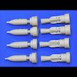 Wingman Models WMF48012 Matra SAMP 25ED 500lb Bombs (4x)
