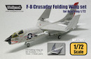 Wolfpack WP72002 F8 Crusader Folding wing set (Academy)