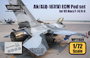 Wolfpack WP72039 AN/ALQ-167(V) ECM Pod set for US Navy F-14/A-6/F