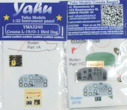 Yahu Models YMA3240 Instrument Panel Cessna L19 / O-1 Birddog (Ro