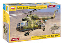 Zvezda 4828 Mil Mi-8MT "Hip" Soviet Helicopter