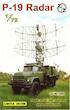 ZZ Exclusive modell zz72004 P-19 Radar on ZiIL-131